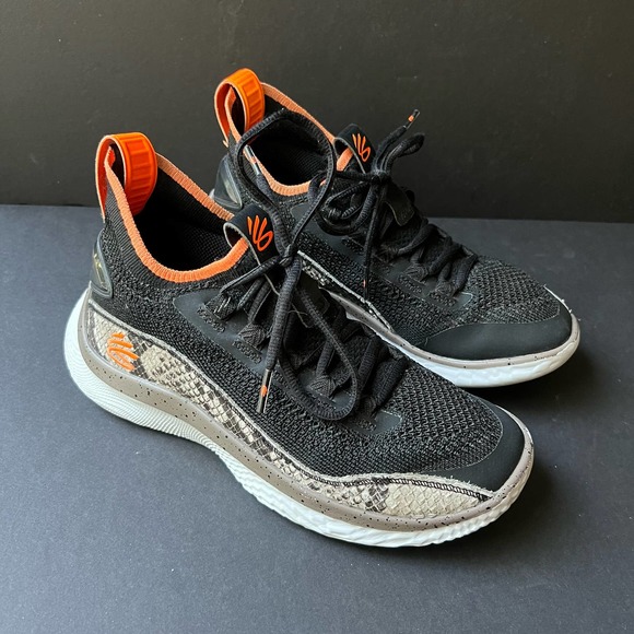 Under Armour | Shoes | Under Armour Curry 8 Strike Flow Snakeskin Black ...